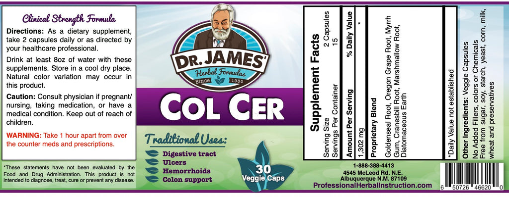 Col Cer – Drug Free Help Store