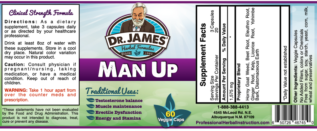 Man Up – Drug Free Help Store